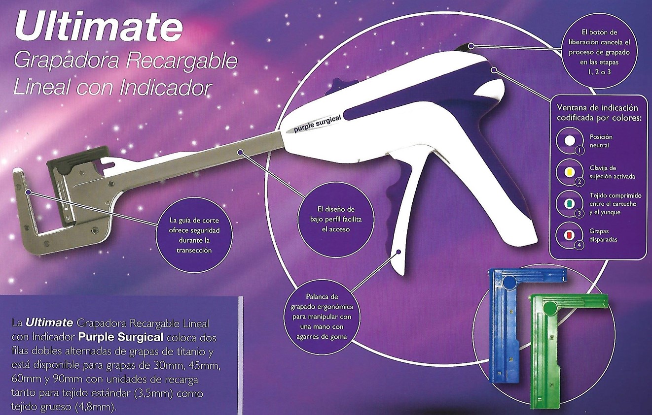 CARTUCHO RELOADING UNIT FOR 60MM LINEAR STAPLER – Luestal Medica